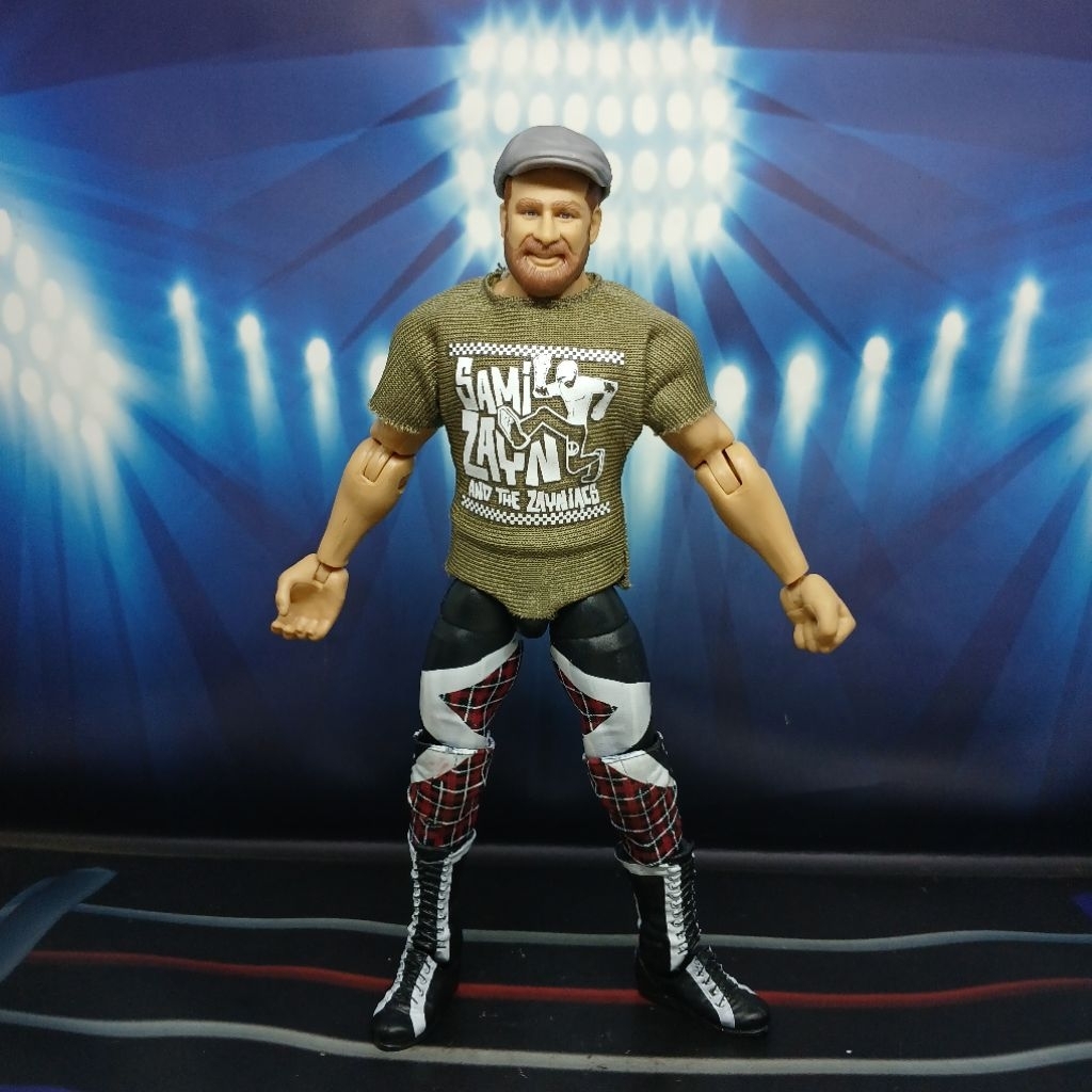 WWE MATTEL ELITE SERIES 63 SAMI ZAYN | Shopee Philippines