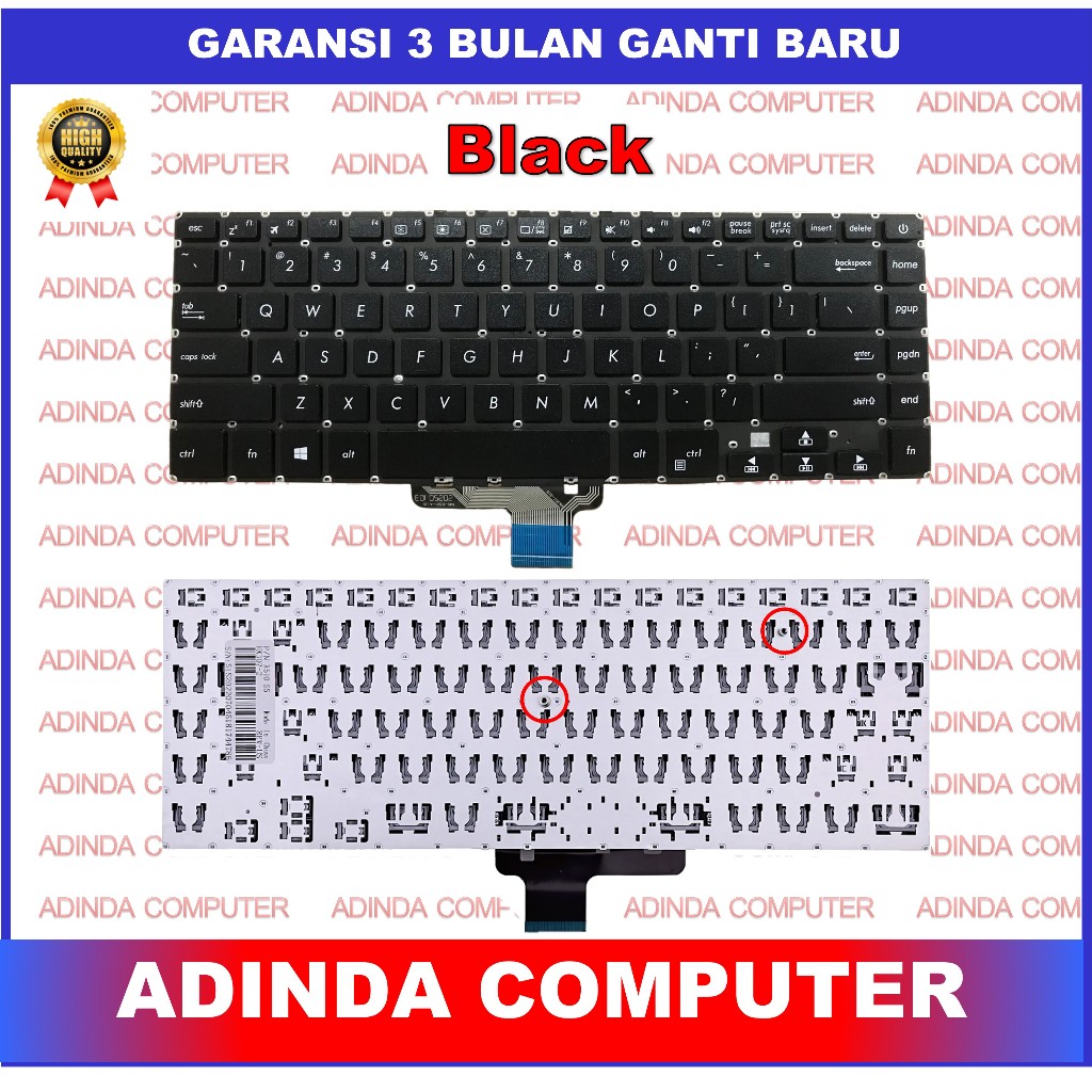 Asus Vivobook 15 S510 X510 X510QA X510U X510UA X510UF Keyboard | Shopee ...