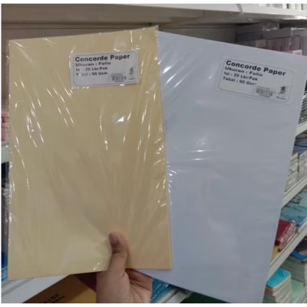 BAMBOO - CONCORDE PAPER A4 CERTIFICATE PAPER/ 90 GRAMS FREE A4 HVS ...