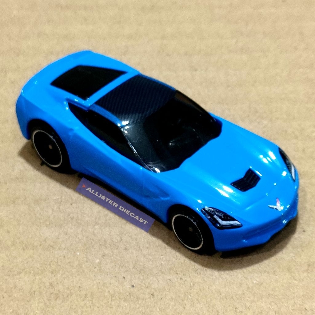 LOOSE Hot Wheels Corvette Stingray Hotwheels Corvette Stingray Bluebiru ...