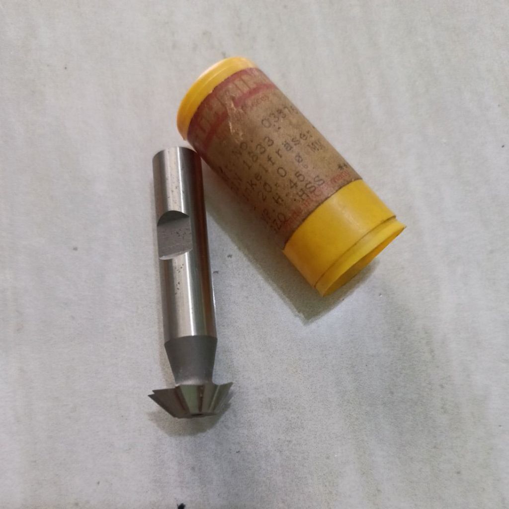 Endmill champer 20mm x 45 guhring germany champing tool countershink ...