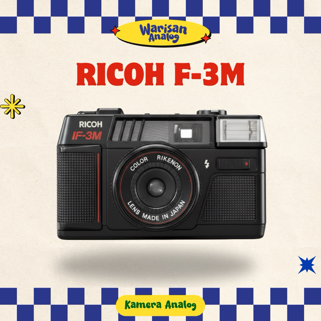 RICOH F-3 ANALOG CAMERA | REUSABLE CAMERA FILM 35MM | Shopee Philippines