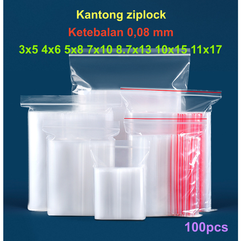 PE ziplock plastic clip size 4x6 5x8/ 7x10/ 8x12/ 8.7x13/ 10x15 ...