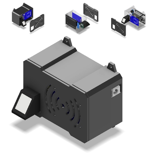 CASE ESP 8266 NodeMCU ESP32 RC522 RFID MODULE BUZZER DC 5V Fingerprint ...