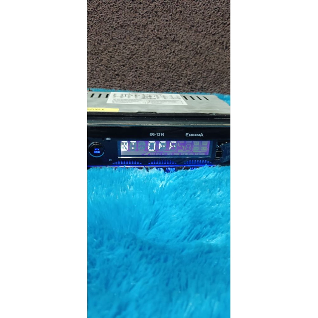 Enigma single dint head unit support bluetooth | Shopee Philippines