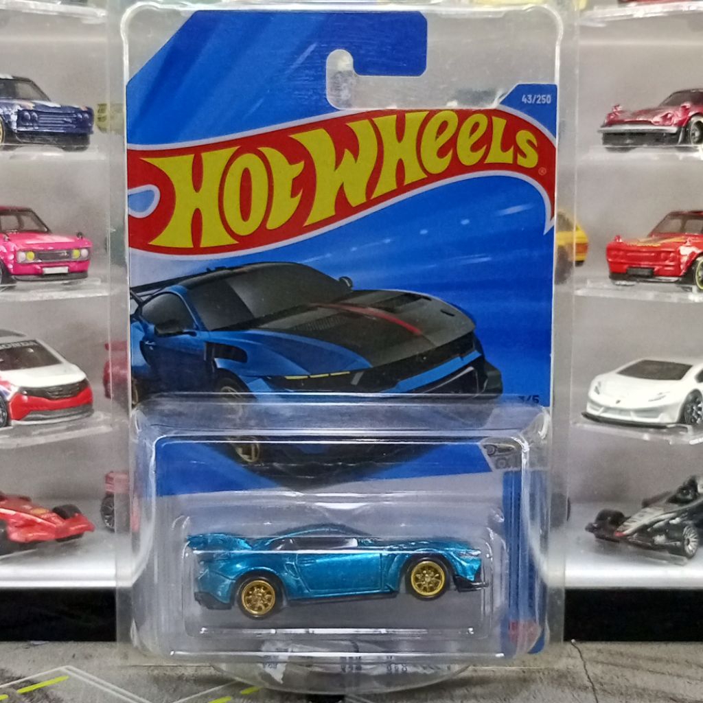 Hot Wheels Mainline Ford Mustang GTD STH Super Treasure Hunt Case B ...