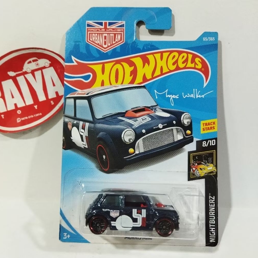 HW Hot Wheels 2017 MORRIS MINI Cooper Magnus Walker Urrban Outlaw biru ...