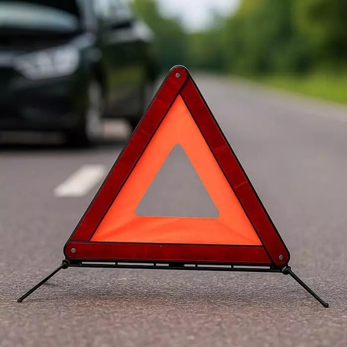 TONATA Emergency Triangle – Foldable Car Safety Triangle with Reflector ...