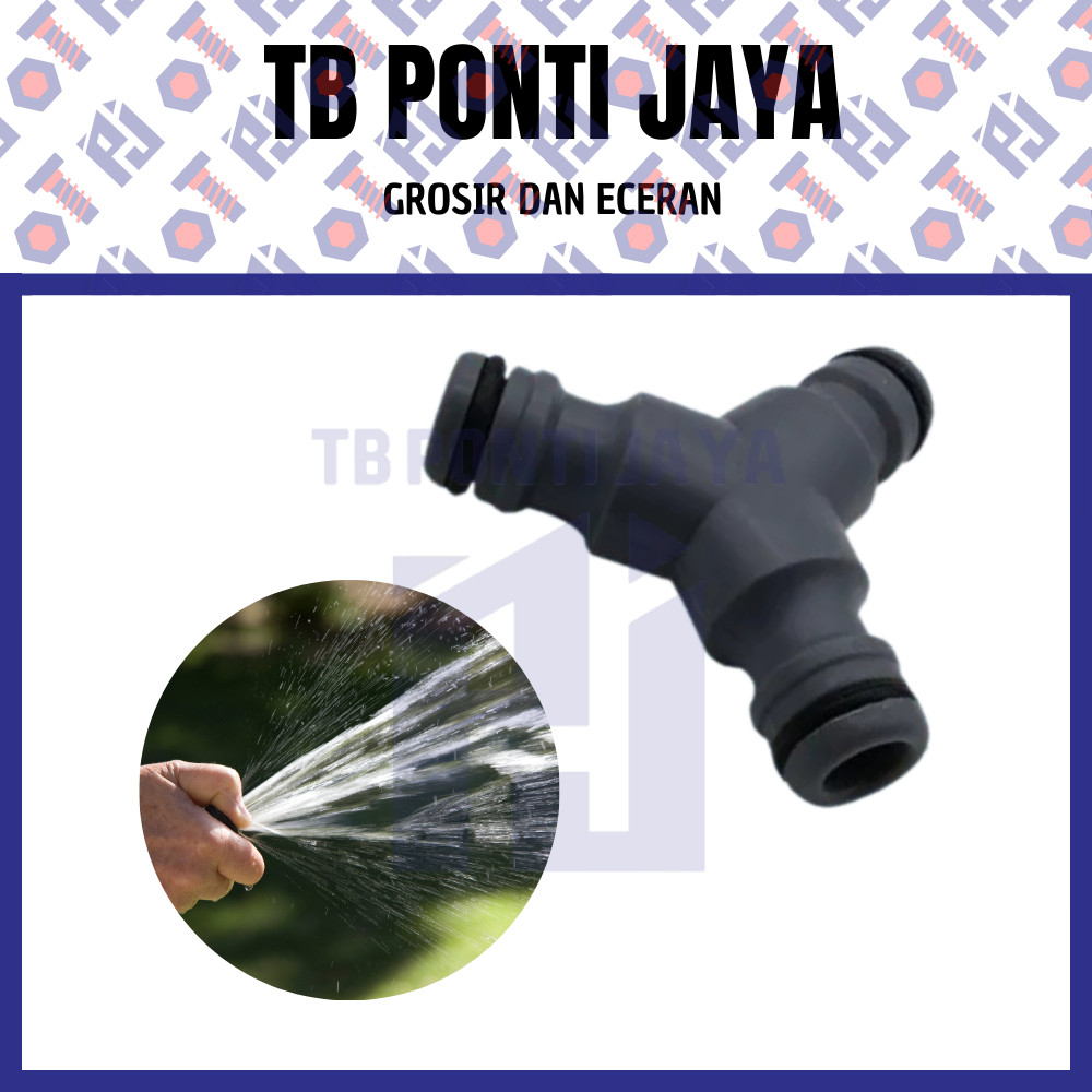 Nankai 3-Way Coupling Connector 1/ 3-Way Hose Water Connection/ 1/2 ...