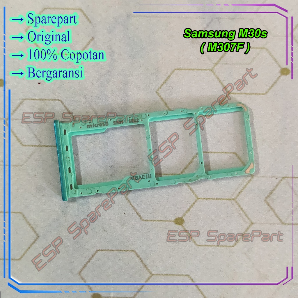 Simtray Samsung M30s - M307F Simlock Simcard Slot Holder Removed ...