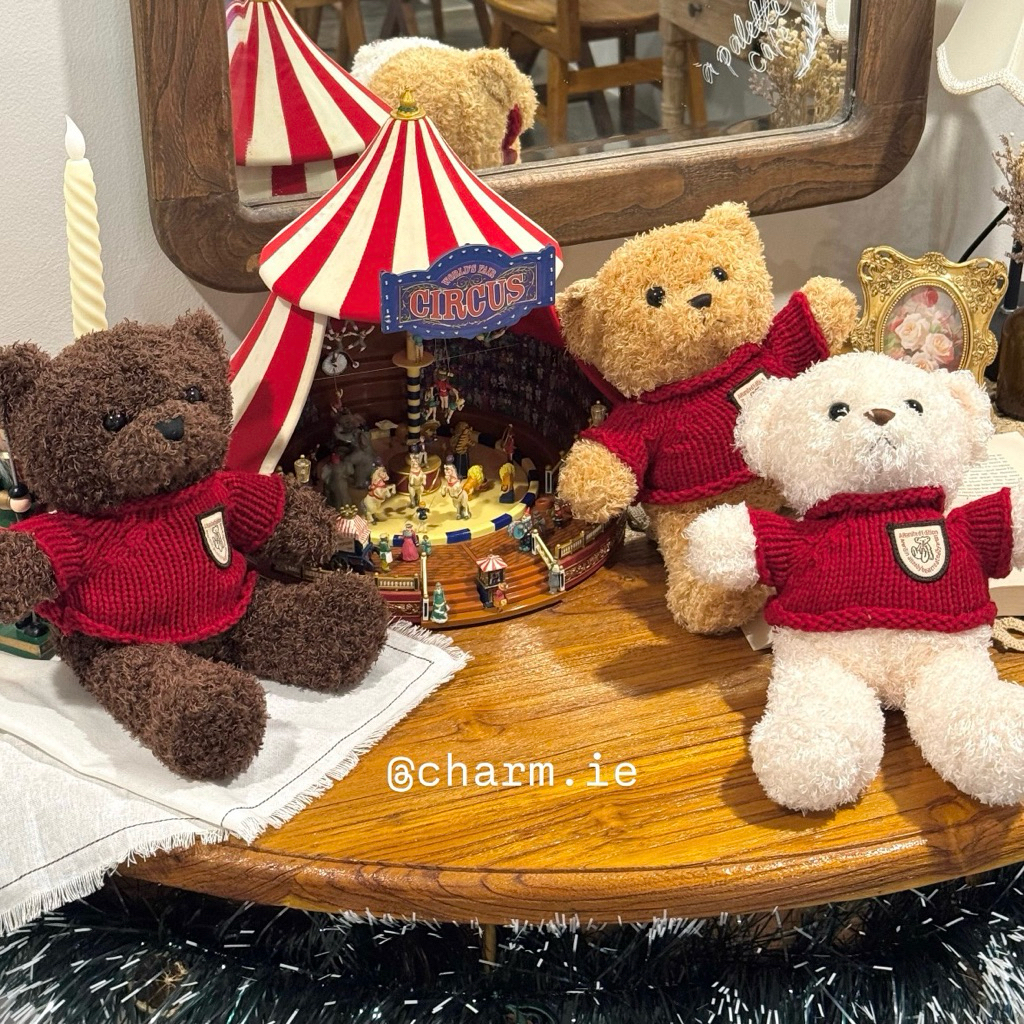 Charmie | Teddy Bear Doll Cute Teddy Bear Christmas Bear Gifts Matching ...