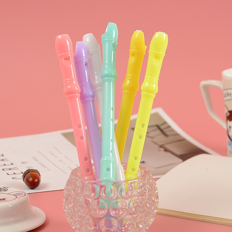FANCY GEL WHISTLE PEN WITH CUTE MOTIF (12 PCS) | Shopee Philippines