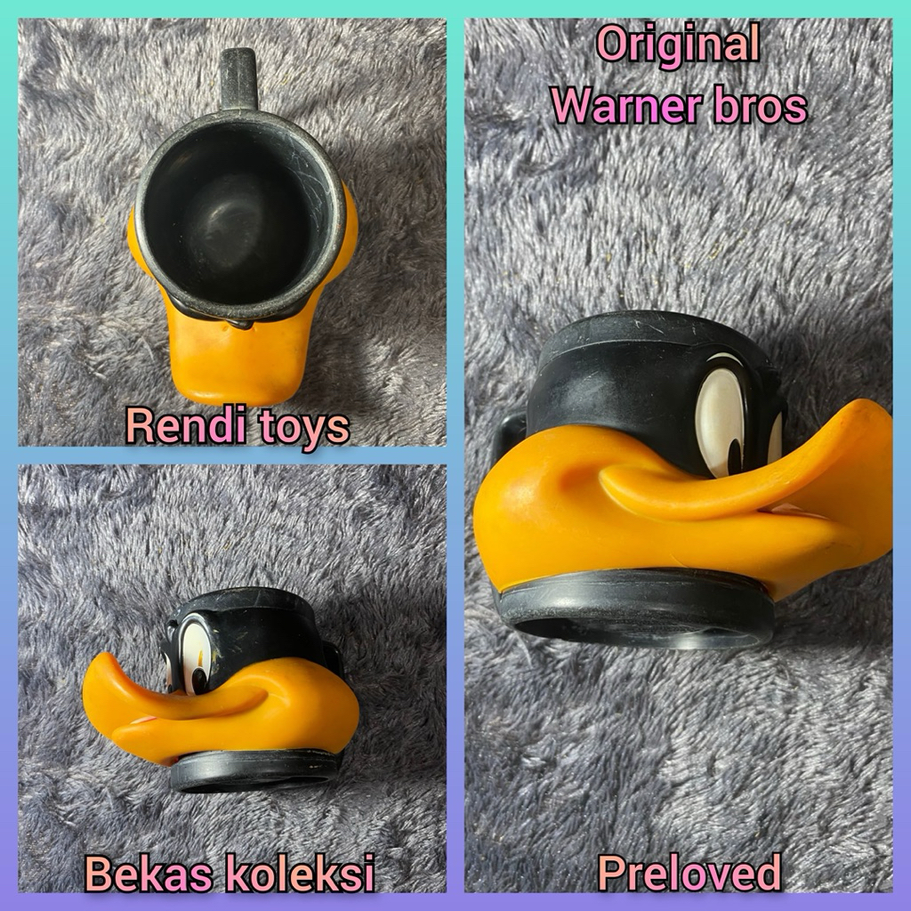 Looney Tunes Daffy Duck Cup Mug 1992 VINTAGE | Original Warner Bros Mug ...