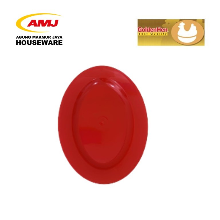 PLASTIC PLATES 12'' OVAL PLATES GOLDEN HEN | Shopee Philippines