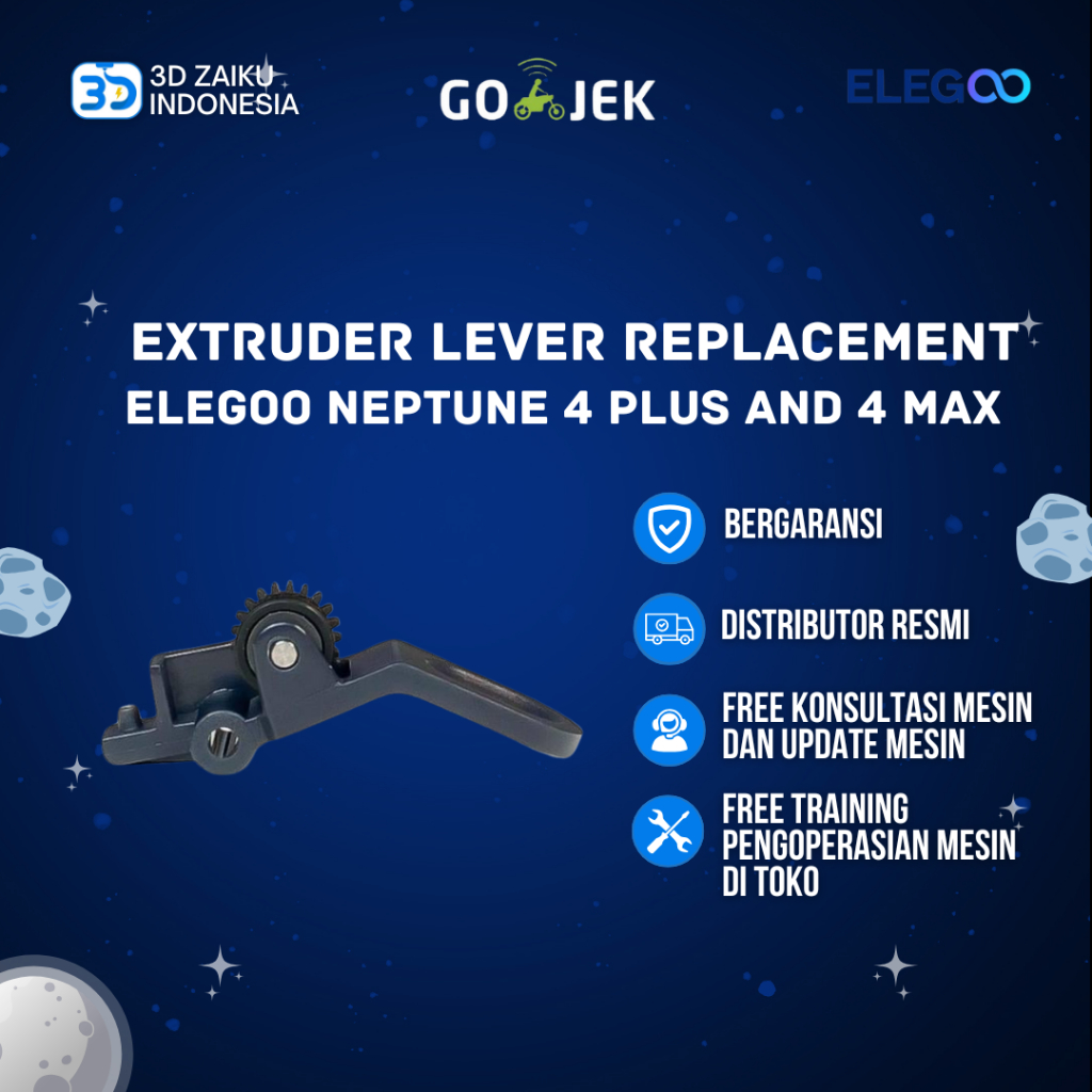 Original ELEGOO Neptune 4 Plus and Neptune 4 MAX Extruder Lever ...