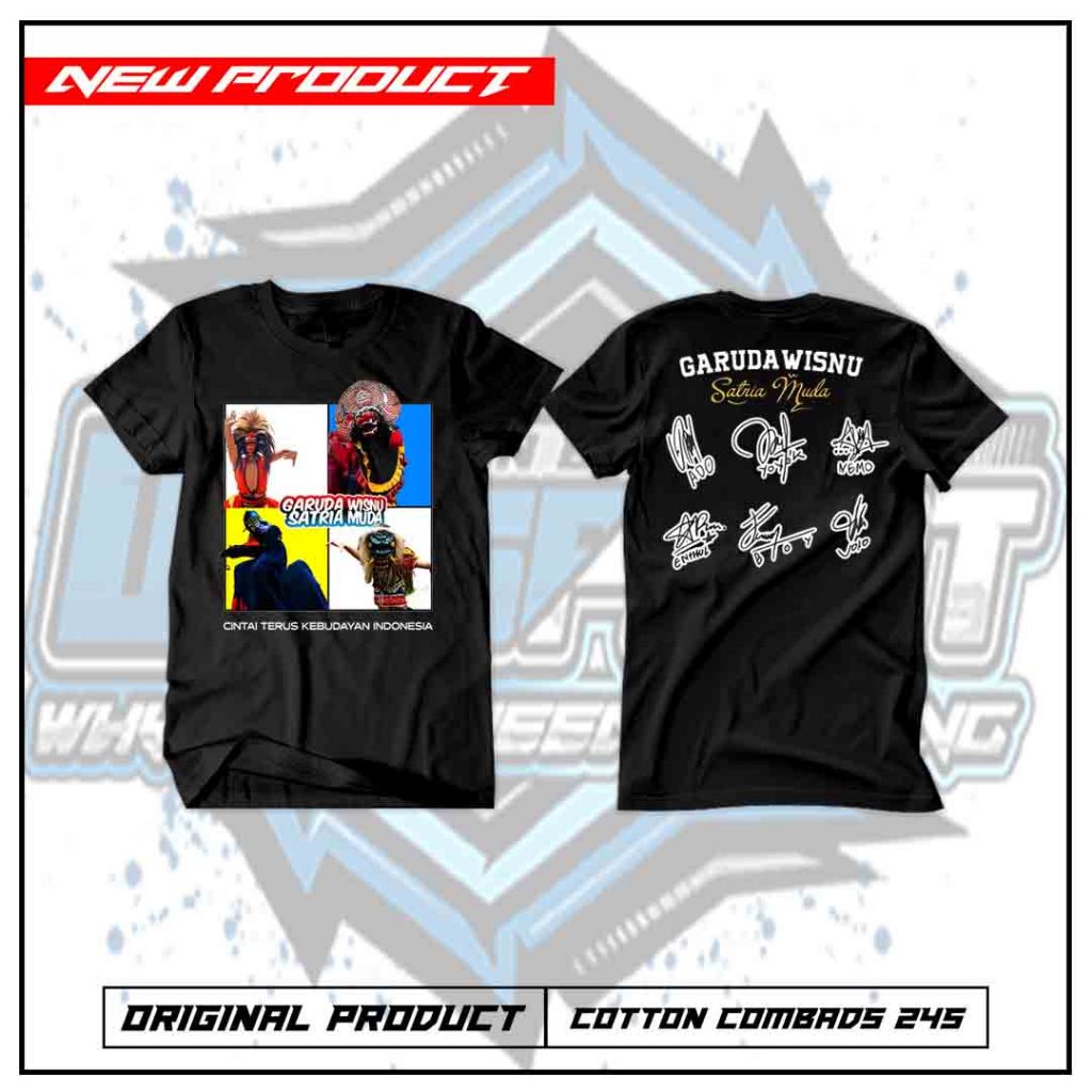 GWSM Signature 4 T-shirt Garuda Wisnu Satria Muda Player latest version ...