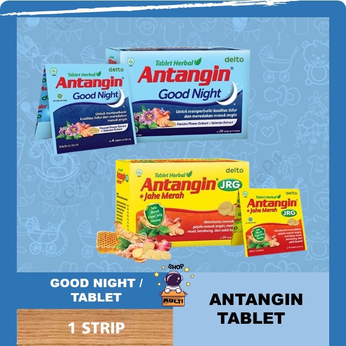ANTANGIN STRIP JRG + GINGER MERA MEDICINE HERBAL SUGAR FREE / Good ...