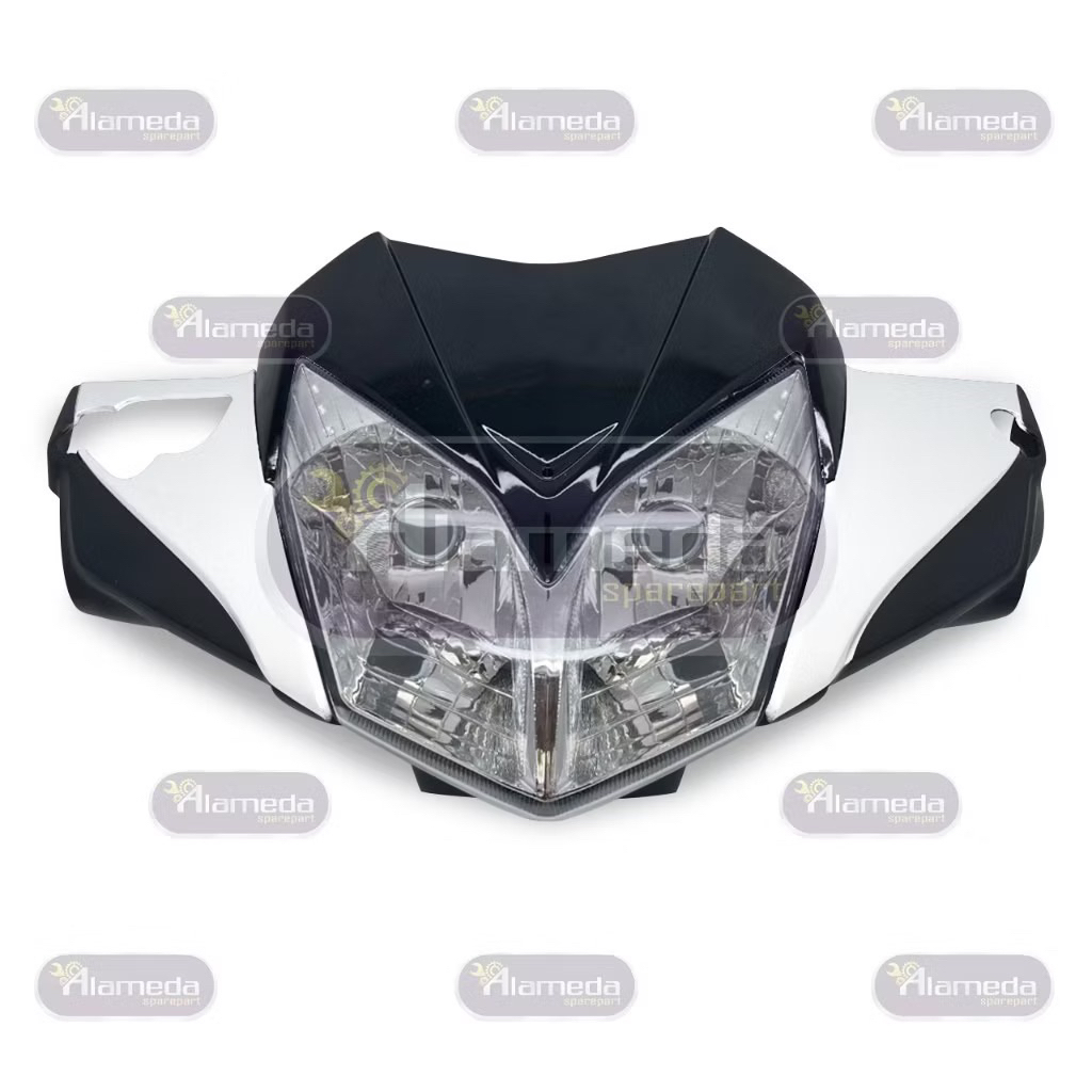 FRONT CAP SET ONLY SUPRA X 125 BATMAN SUPRA X 125 NEW 2007 2008 2009 ...