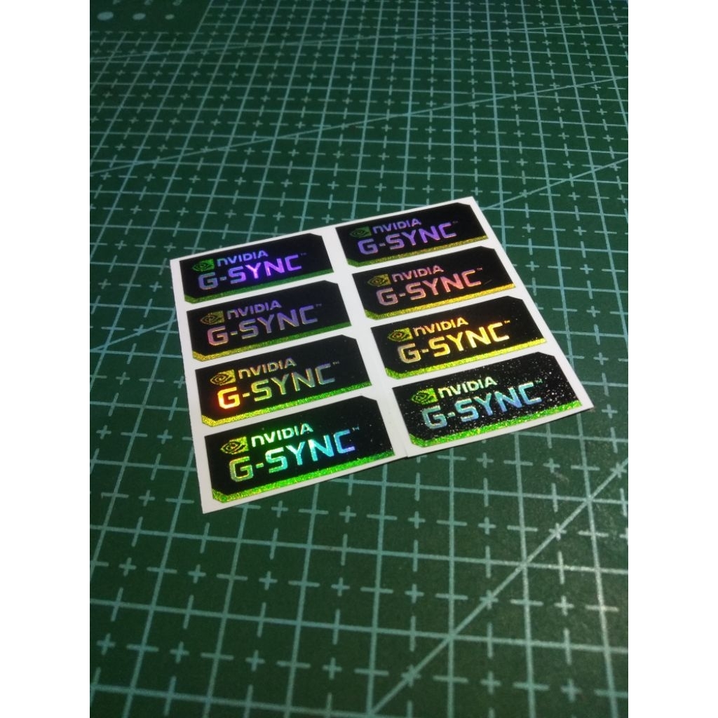 Nvidia G-Sync stickers for laptops, pc, notebooks, etc. | Shopee ...