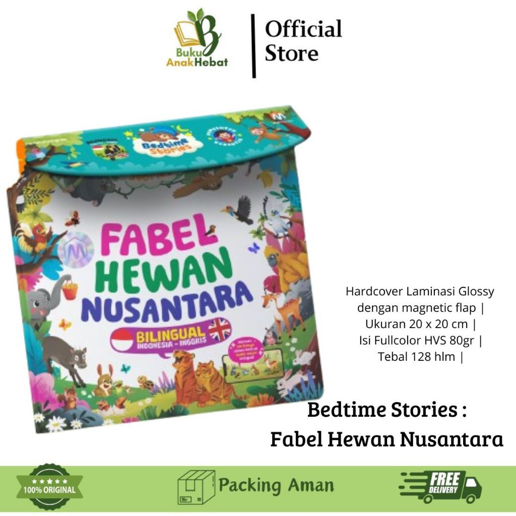 Bedtime Stories: Indonesian Animal Fables | Children's Book English ...
