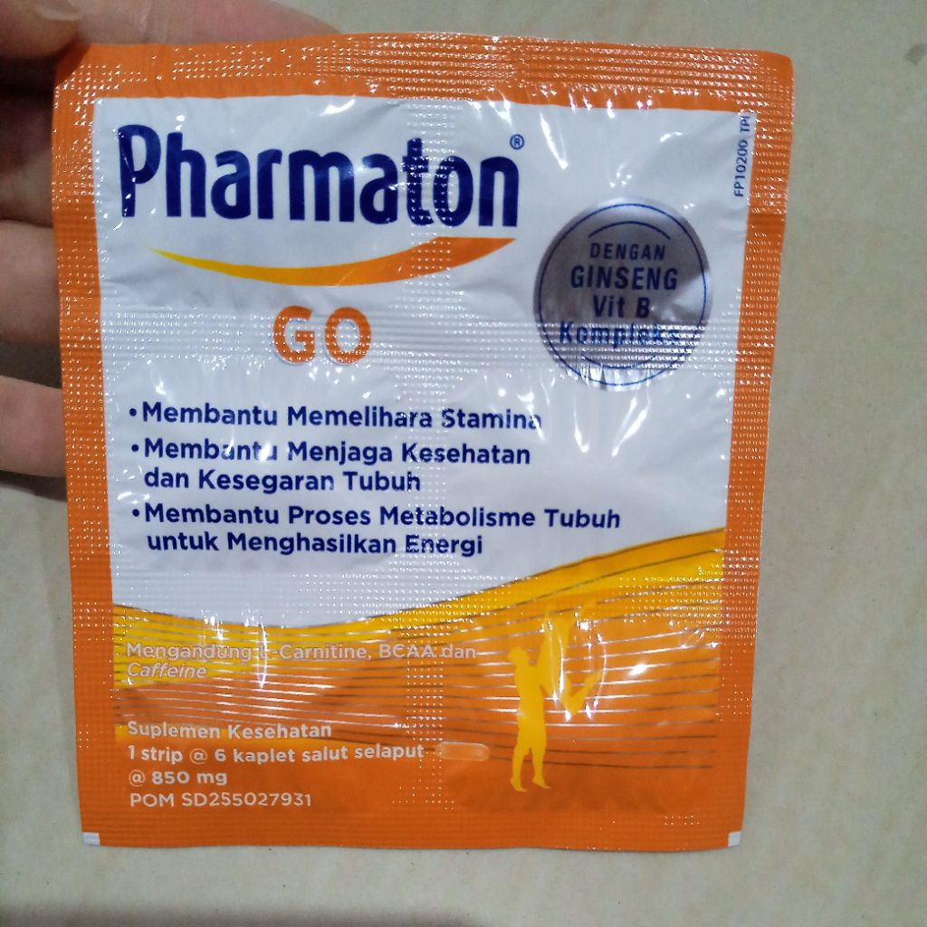 Pharmaton Go Pharmaton Formula Multi Vitamin and Mineral contains 6 ...