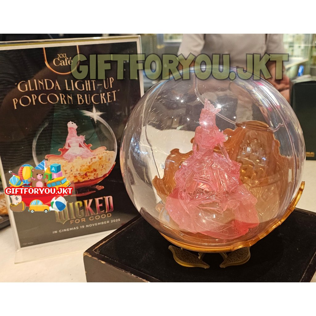 Wicked Movies Popcorn Bucket Official Merchandise Original Glinda ...