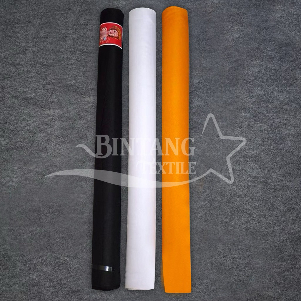 Yellow Tetoron Fabric Black/ White/ for Grave Visiting 90cm Wide ...