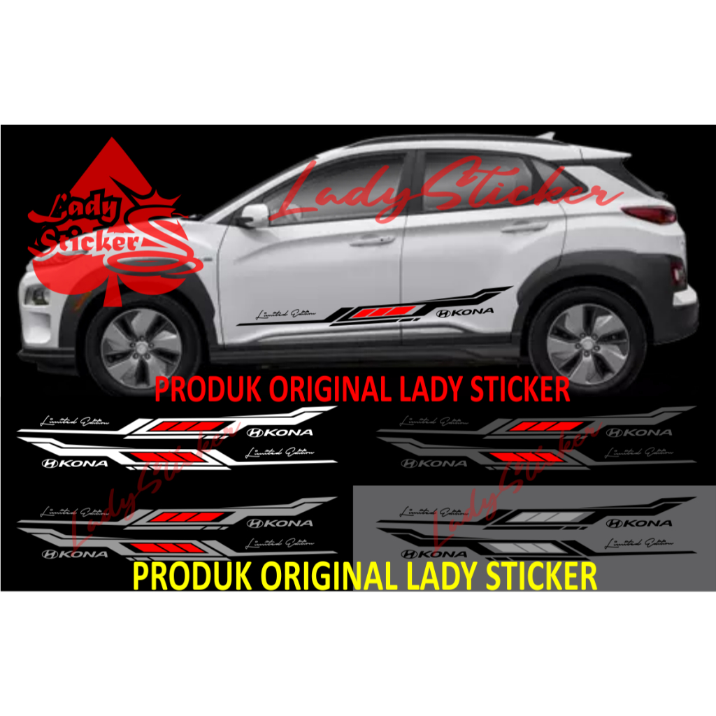 HYUNDAI Cutting sticker car kona sticker car sticker konaHYUNDAI ...