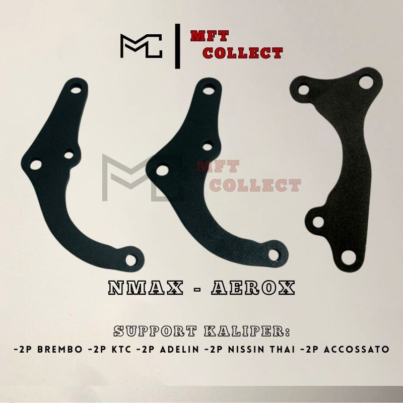 BREMBO/KTC 2P Caliper Bracket Nmax Aerox Rear Caliper Bracket Nmax ...