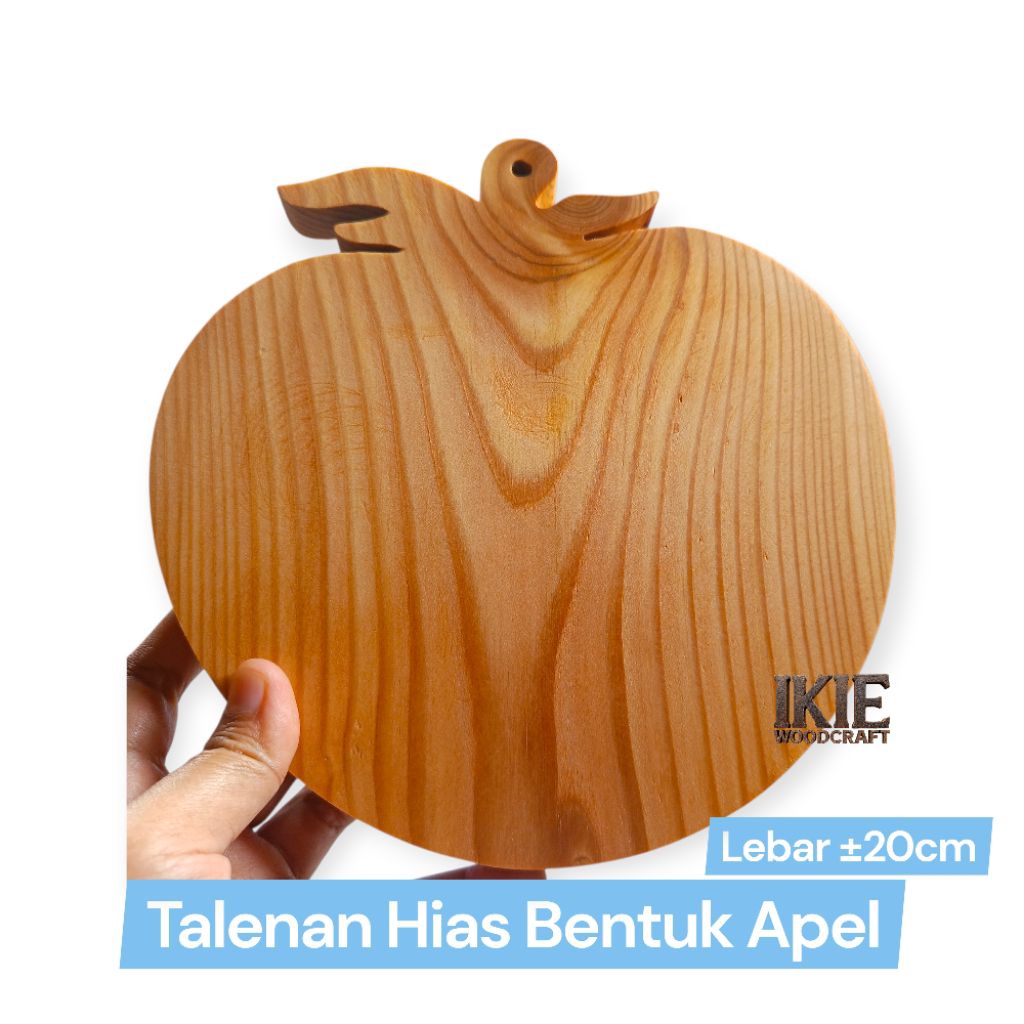 IKIE Aesthetic Wooden Cutting Board in Apple - Hello kitty - Whale ...