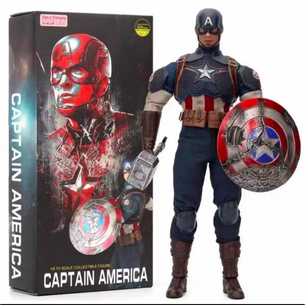 Action figure ct captain america 1:6 | Shopee Philippines