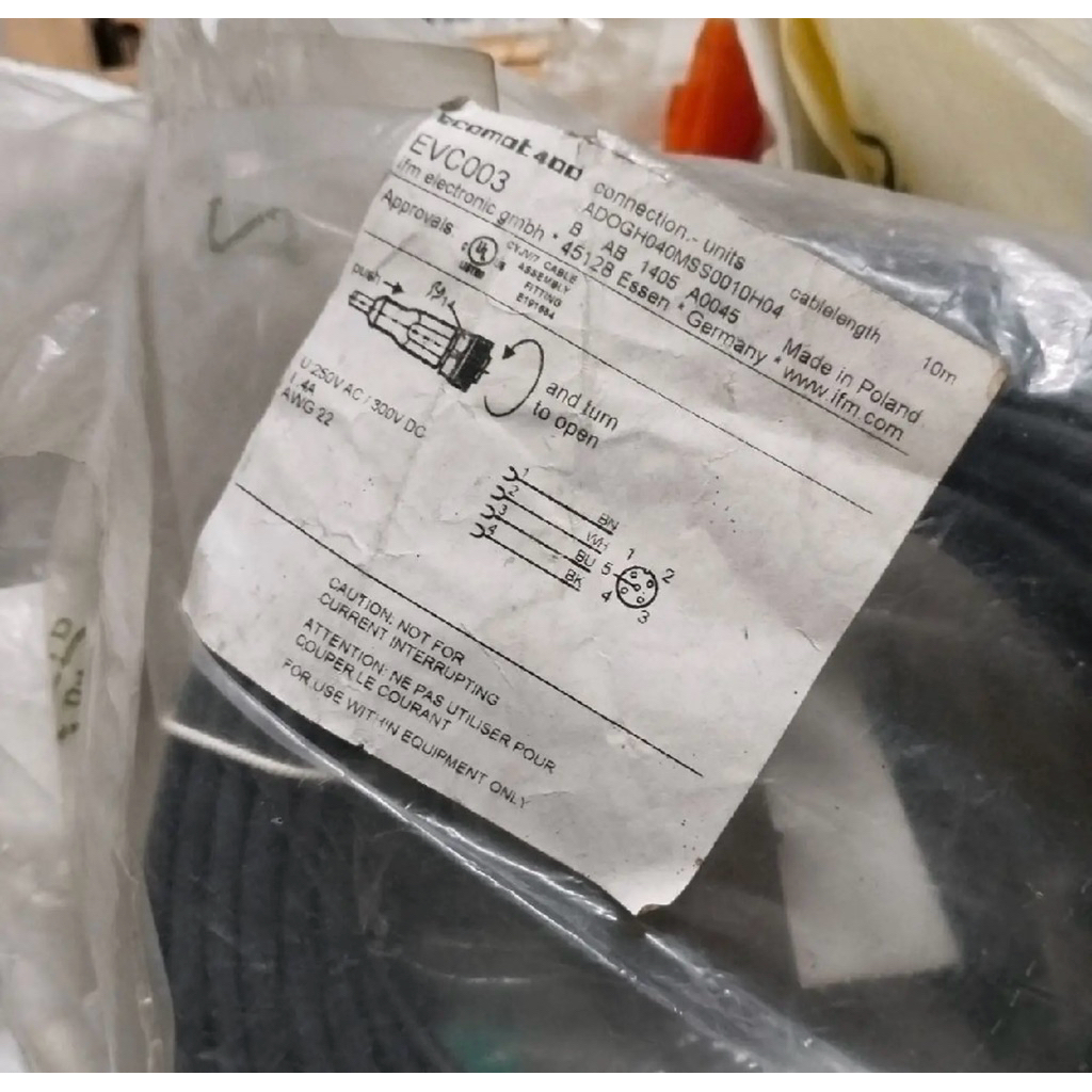 JUNCTION CABLE IFM EVC003 ORIGINAL | Shopee Philippines