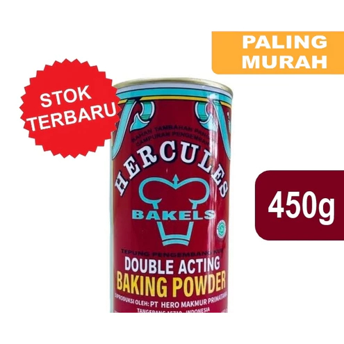 HERCULES DOUBLE ACTING/Baking Powder/Hercules Cake Improver 450 g ...