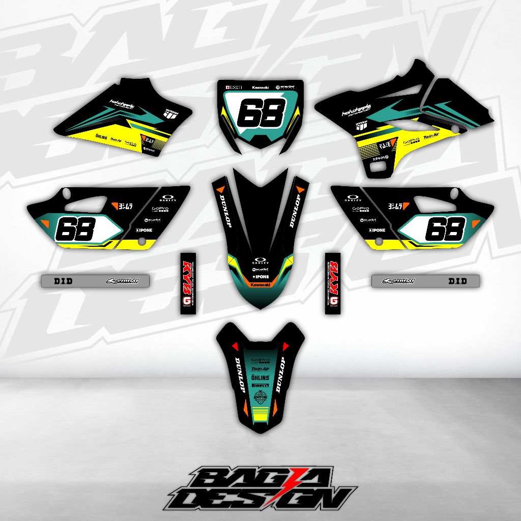 YZ85 OLD STICKER NEW DECAL YZ 85 NEW BEBEK STANDARD DECAL STICKER YZ 85 ...