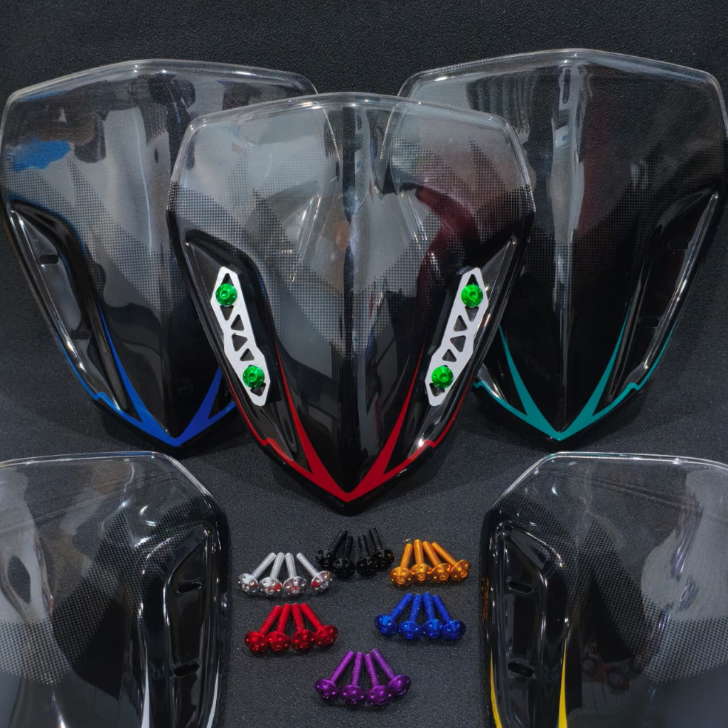 STANDARD AEROX VISOR/AEROX ALPHA/AEROX OLD/AEROX NEW TYPE BLACK SERIES ...