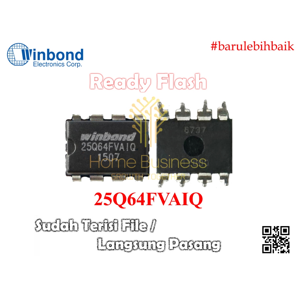 IC BIOS WINBOND W25Q64FVAIQ 25Q64FVAIQ W25Q64FV 25Q64FV DIP8 3.3V 8MB ...