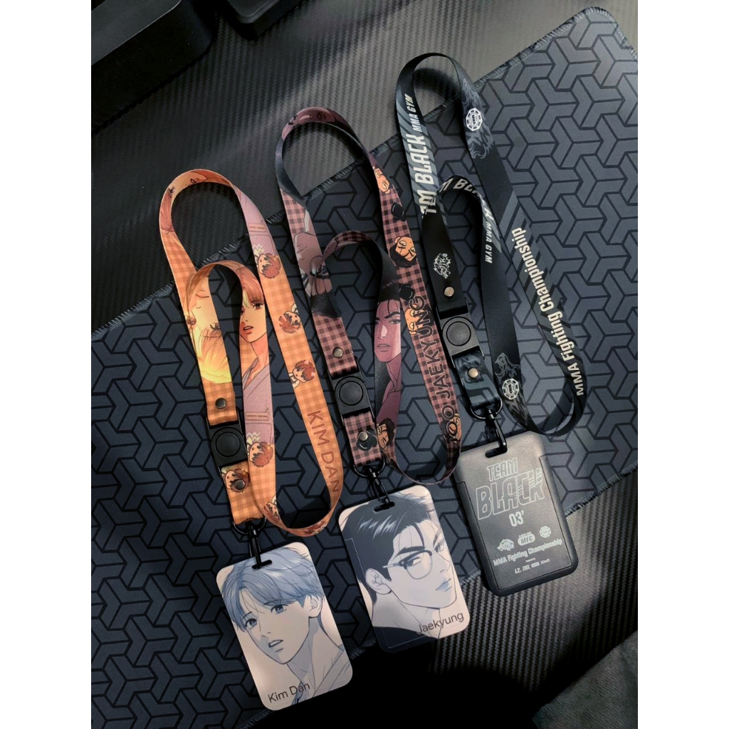 Manhwa Jinx Character Lanyard and Manhwa Jinx ID Card Holder | Shopee ...