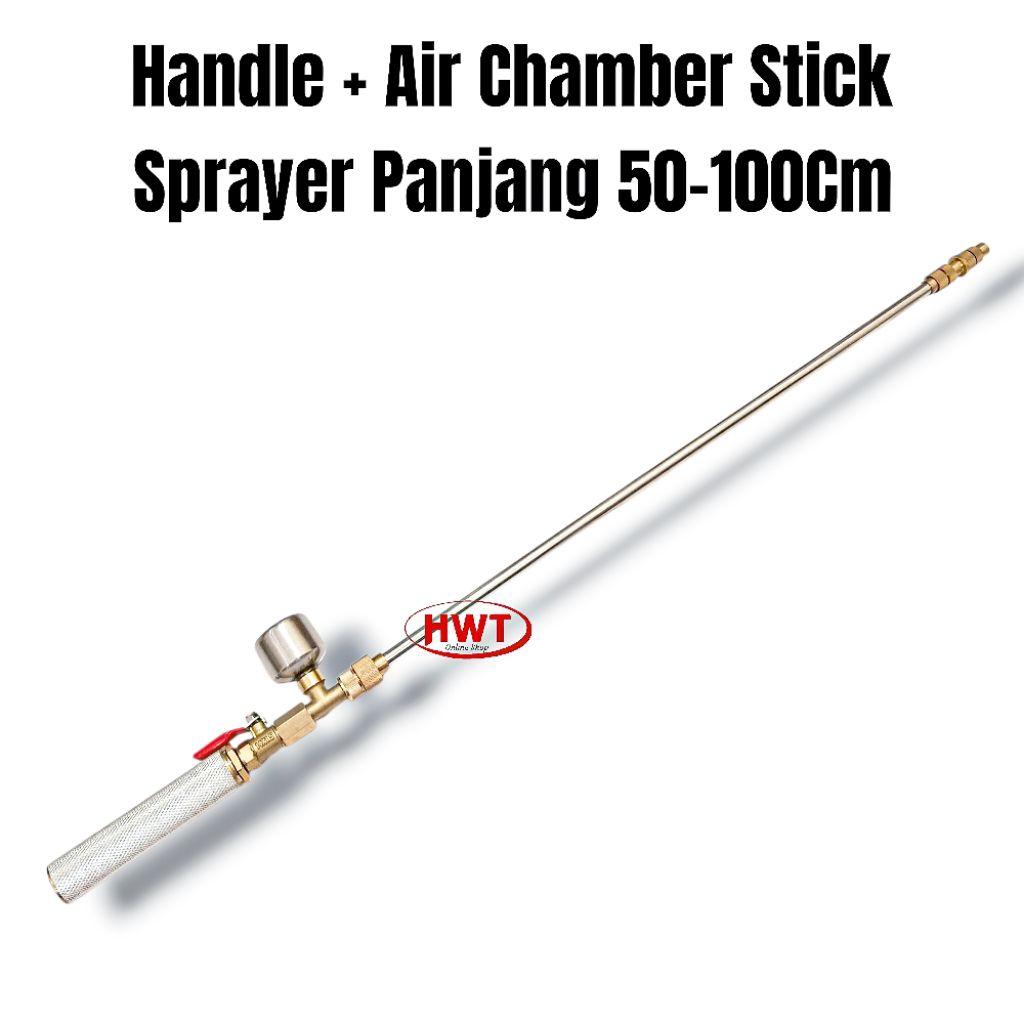 Stainless Steel Handle Turbo Stick Pipe Sprayer Nozzle Length 50 ...