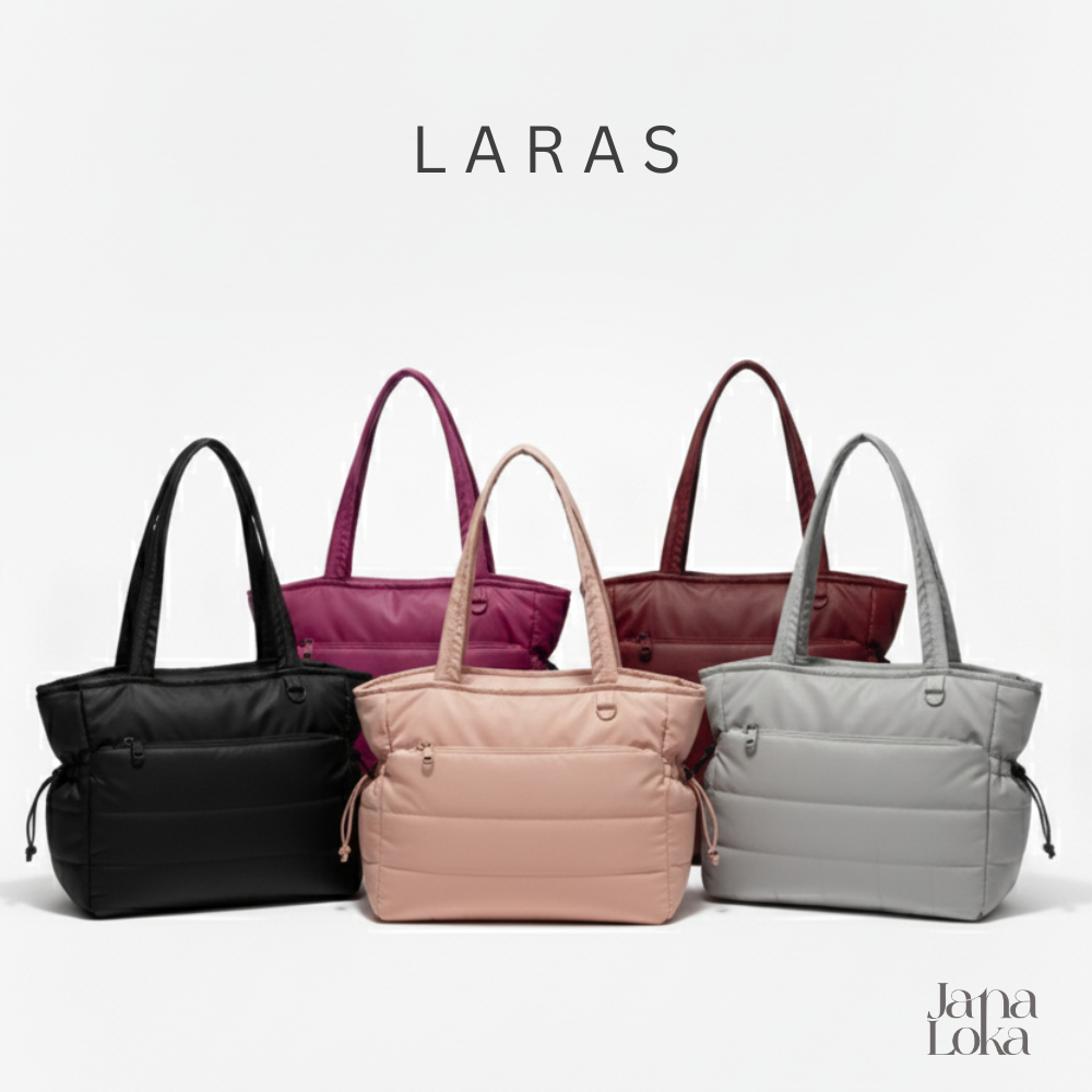 JANALOKA LARAS Parachute Tote Bag – Stylish Large Women's Bag for ...