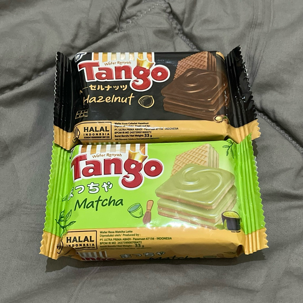 Tango Wafer Premium Hazelnut Matcha Variant 33gr 33 gr TANGO WAFER ...