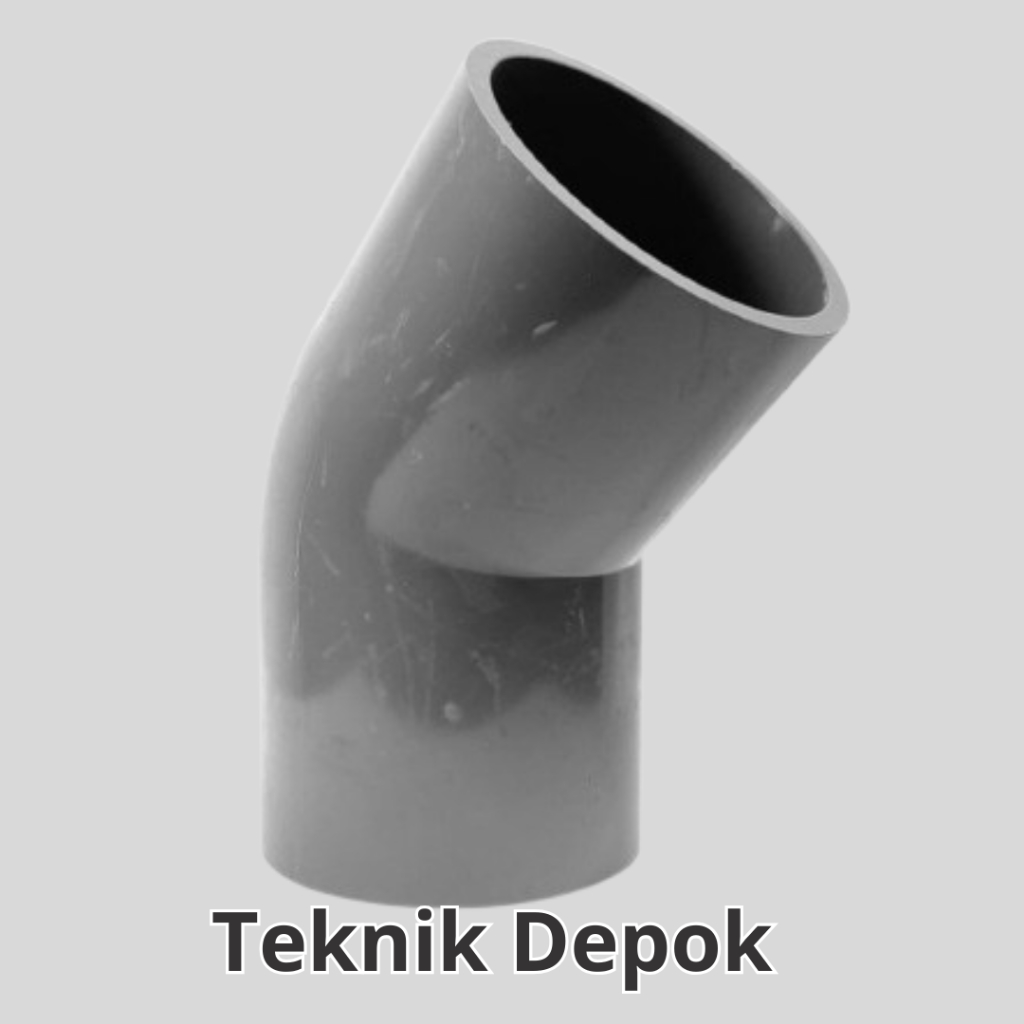 Elbow 2 inch AW 45 Degree Rucika PVC Pipe Connection Knee Knee Bend ...