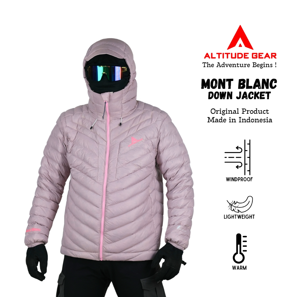 Altitude Gear Mont Blanc ultralight goose down jacket thermal goose ...