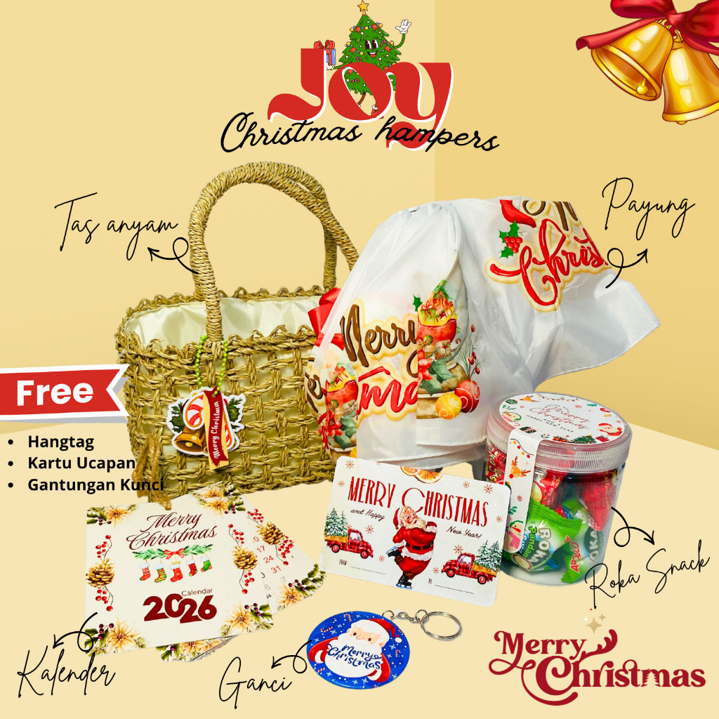 Christmas Hampers | Christmas Package 2025 | Medium Woven Bag Hampers ...