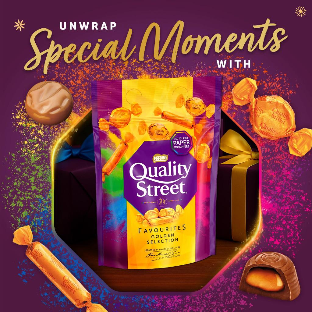 Nestle Quality Street Favorite Golden Selection Chocolate 283 grams ...