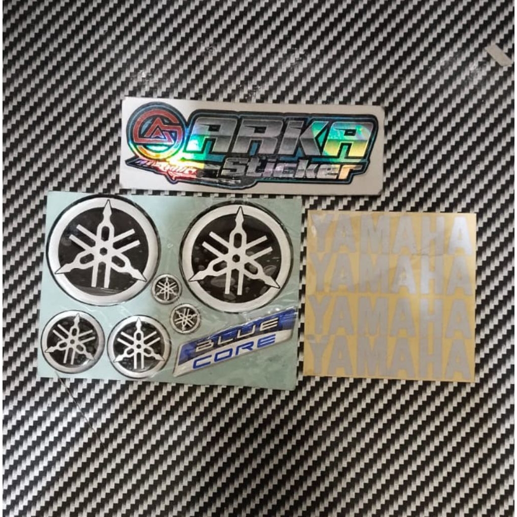 YAMAHA AEROX, NMAX LOGO EMBLEM STICKER RAISED SET | Shopee Philippines