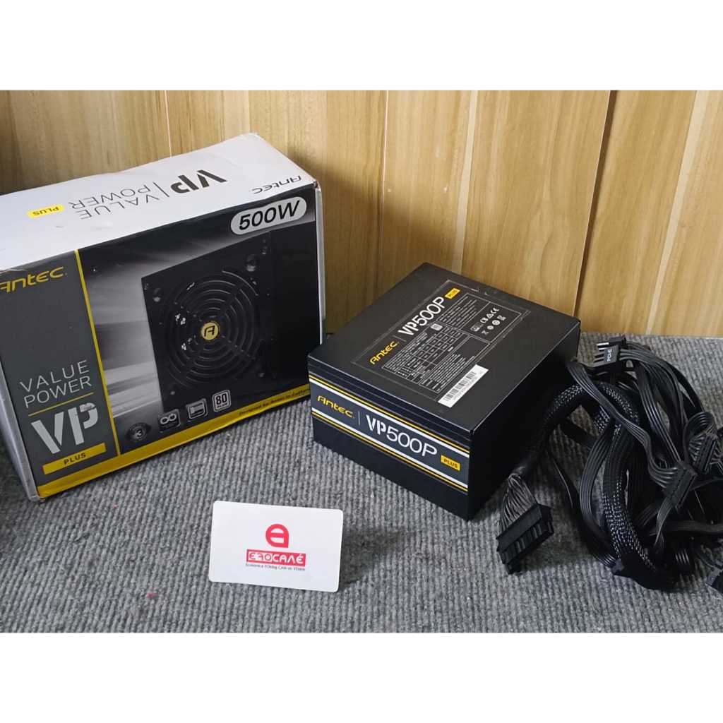 PSU Antec VP500P PLUS 500W 80 PLUS White Non-MoularPURE | Shopee ...