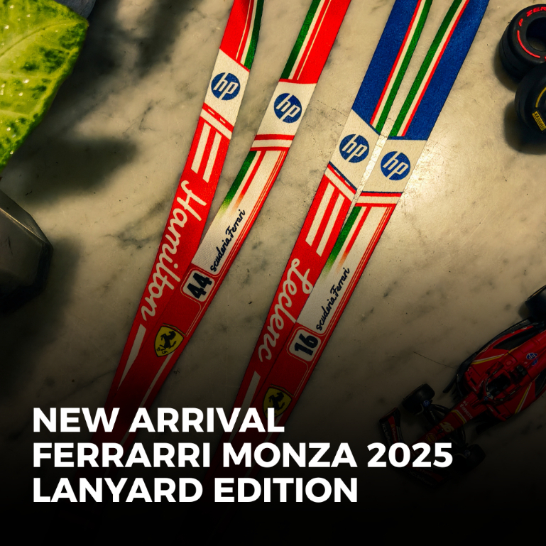 Lanyard Ferrari F1 2025 Season Monza Edition | Necklace, Strap. Premium ...