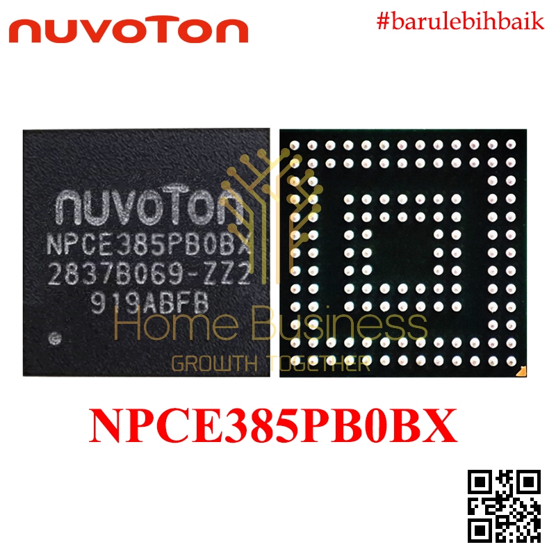 Nuvoton NPCE385PB0BX NPC385PB0BX NPCE385PBOBX NPCE385 385PB0BX 385PB KBC EC Chip BGA 144 Pin ...