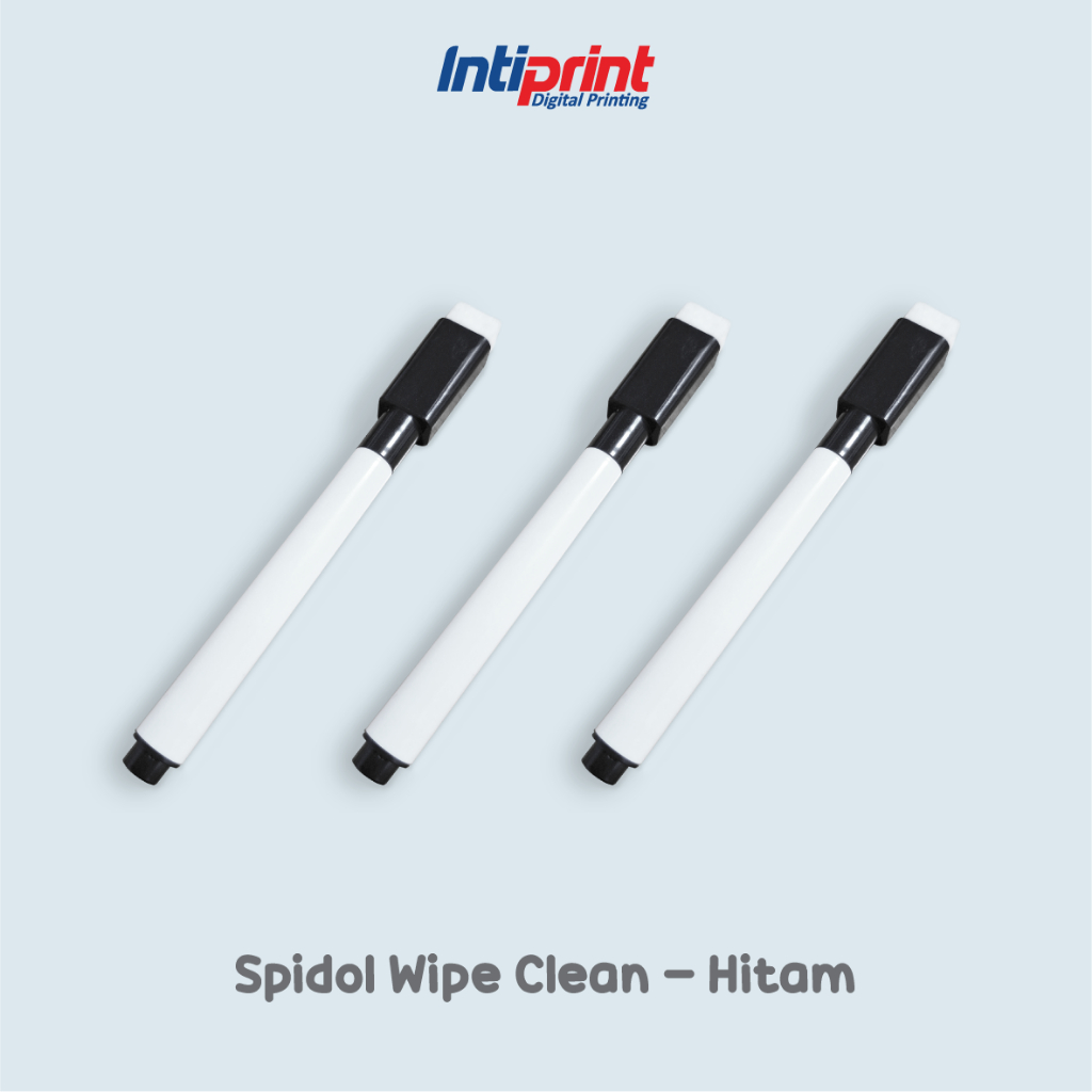 Black Wipe Clean Marker (With Eraser) | Shopee Philippines