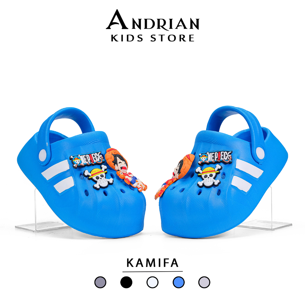 Andrian kids - Baim Sandals for Boys with Pirate Anime Characters ...